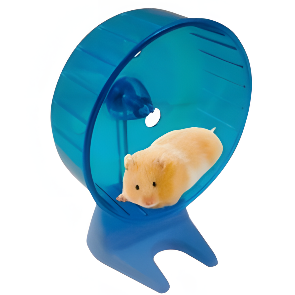 Rueda Plastica Con Base Para Hamster
